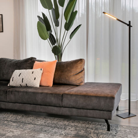 Mexlite - stehlampe - Stekk - schwarz - aluminium kunststoff
