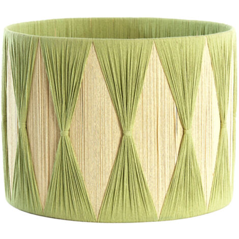 Light & Living - lampenschirm - Hannah - grün - textil - Ø 40cm