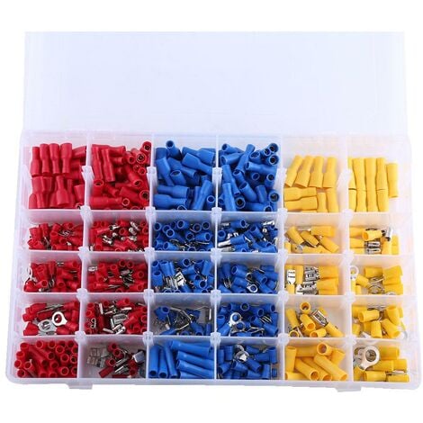 DEWIN Juego de terminales de engarzado/Conectores de cableado/Conector de cableado eléctrico ...