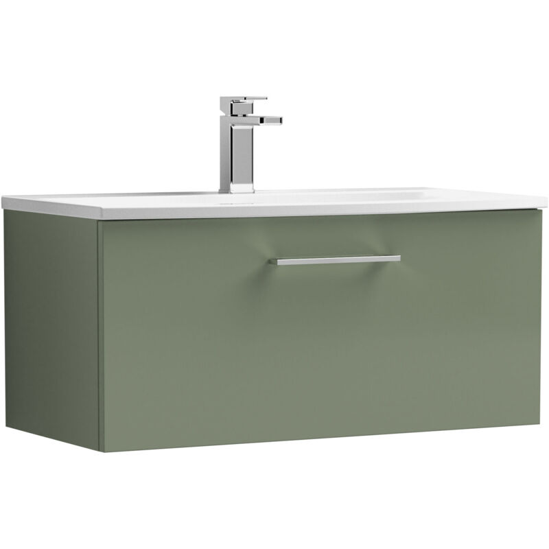 Balterley Level Modern Bathroom 1 Soft Close Drawer Wall Hung Vanity ...