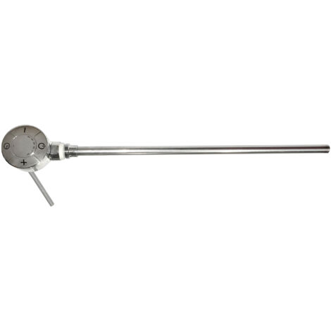Electric Towel Rail Thermostatic Heating Elements - 600 Watts - Chrome