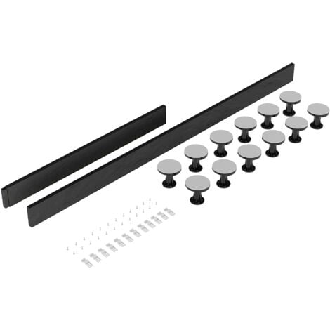 Shower Tray Leg Set - Slate Grey - For 1300mm-1800mm Rectangular & Walk ...