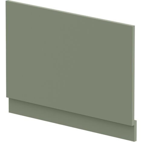 800mm Bath MDF End Panel & Plinth - Satin Green