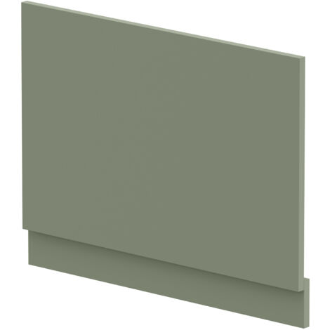 750mm Bath MDF End Panel & Plinth - Satin Green