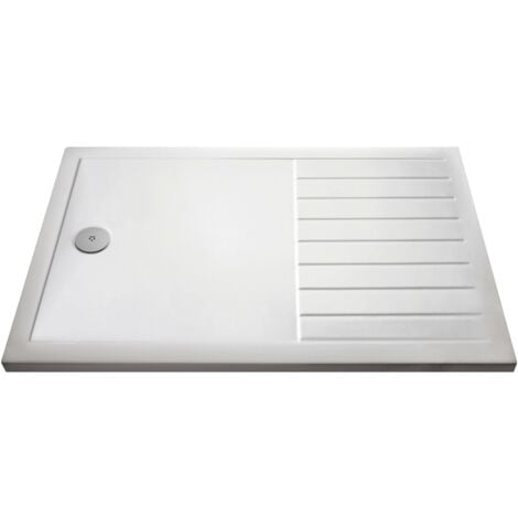Premium Walk-In Shower Tray 1700mm x 700mm - White