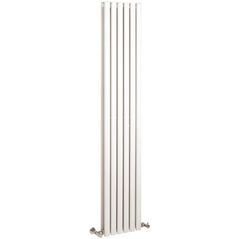 Vertical Double Panel Radiator - 1800mm x 354mm - 3638 BTU - Gloss ...
