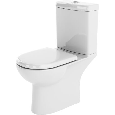 Compact Toilet Pan & Cistern - 805mm x 360mm x 625mm