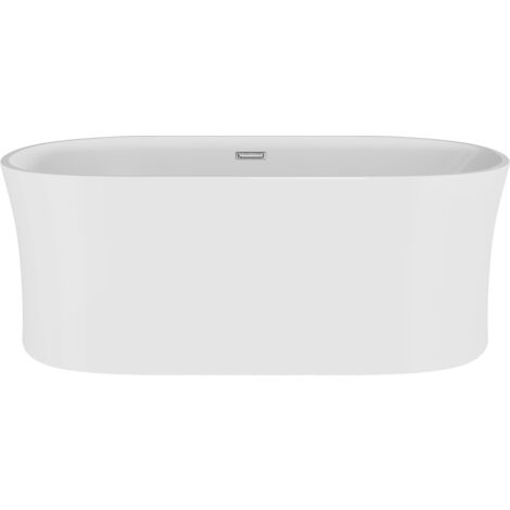 Contemporary White Curved Freestanding Bath from Balterley - 1600mm x 780mm