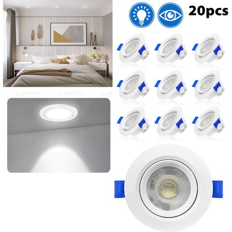 Plafones LED Focos Empotrables LED Módulo LED Ultra Plano para Techo Luces Empotrables Plano ...