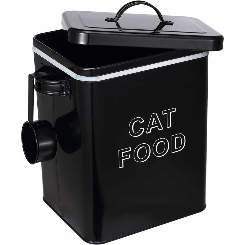 Cat food storage containers store