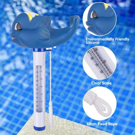 Swimming Pool Floating Thermometer, Floating Water Thermometer, Pool ...
