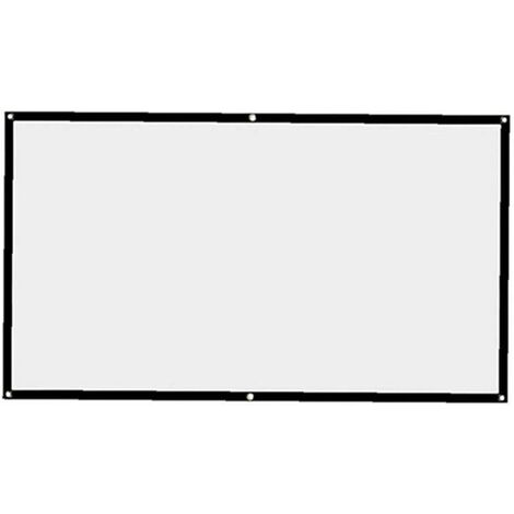 Movie Projection Screen Portable Projector Film Curtain Foldable Film ...