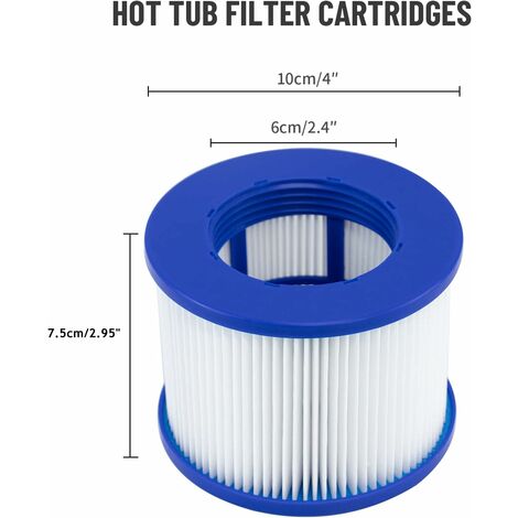 Filter Spa Infinite to screw, Filter cartridge for Clever Spa,Filter 75 ...