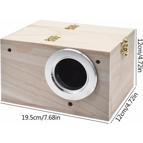 1 Pieces Bird House Breeding Box, Wooden Bird Nest Box Bird Nest Box ...