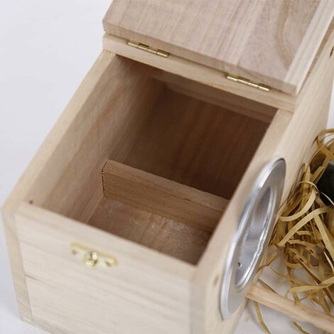1 Pieces Bird House Breeding Box, Wooden Bird Nest Box Bird Nest Box ...