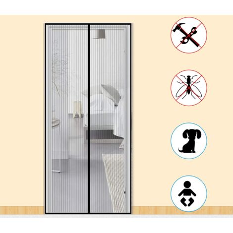 Magnetic Mosquito Net Door, Door Curtain, Anti Mosquito Fly Insects ...