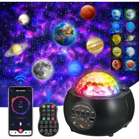 [2022 Update] LED Starry Sky Projector, Planet Projector, 3 in 1 Ocean ...