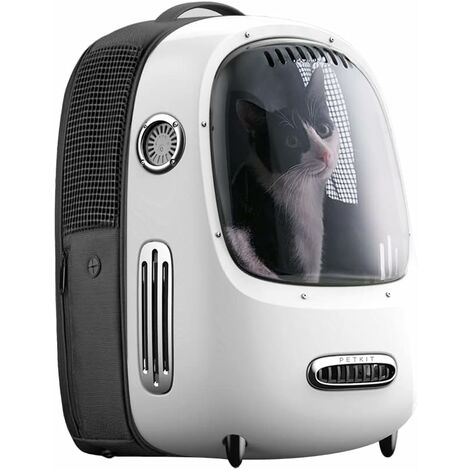 Cat Backpack, Portable Puppy Travel Backpack, Built-in Fan and Lighting ...