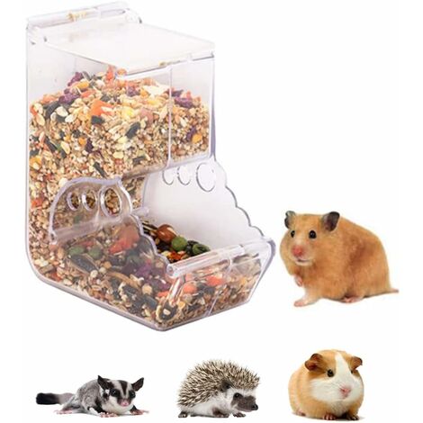 Hamster Feeder, Bin, Vending Machine with Holder for Pigeon, Parrot ...