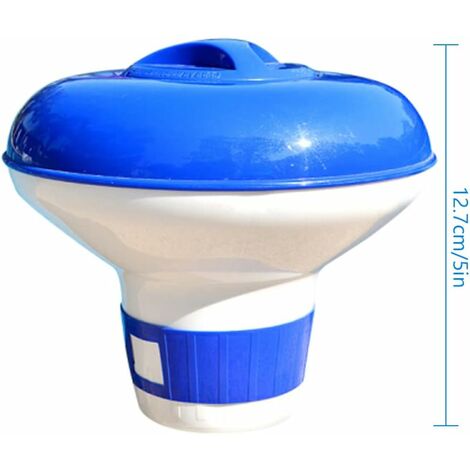 Swimming Pool Dosing Floats, 4 Pcs 5 Inch Floating Chlorine Dispenser ...