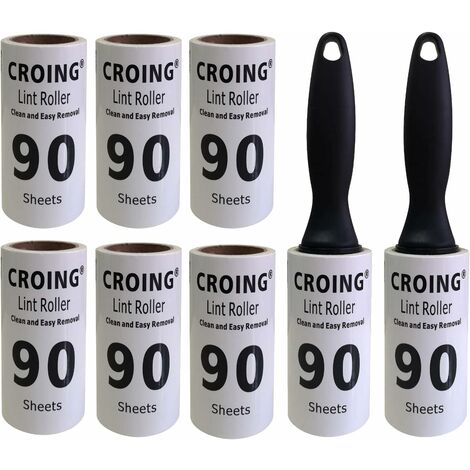 Refillable Lint Roller, Clothes Adhesive Roller, Hair Adhesive Rollers ...