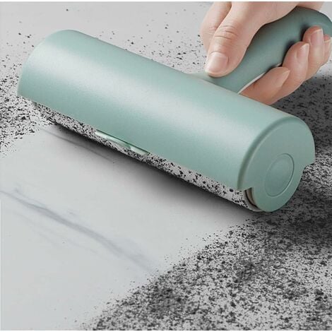 Large 16cm lint roller and 3 refills 180 extra sticky sheets for removing pet hair dust debris from clothes cushion furniture