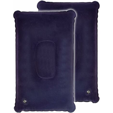 2 Foldable and Inflatable Seat Cushions, for Travel, Car, Bus, Train ...