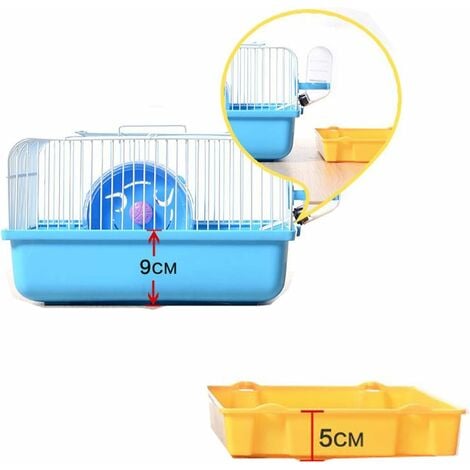 Hamster Pet Cage Hamster Habitat Travel Hamster Cage Hamster Villa Hamster Cage Portable Translucent Cage For
