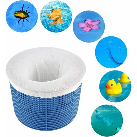 Skimmer Sock, Disposable Skimmer Filter for Pool & Spa Net Skim ...