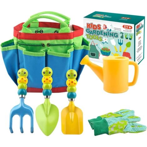 6 Pieces Kids Gardening Tools, Kids Gardening Tools, Kids Garden Toy ...