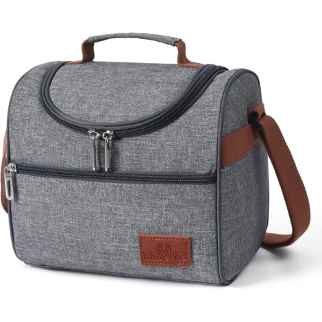 7L Portable Insulated Lunch Bag for Lunch/School/Beach/Work/Picnic