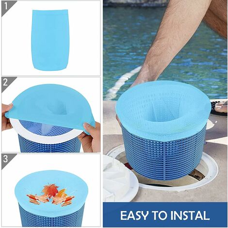 Swimming Pool Filter Skimmer, 30pcs Pool Skimmer Socks Net Skimmer ...