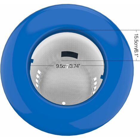 7 Inch Floating Chlorine Dispenser, Large Capacity Adjustable Release ...