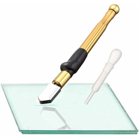Professional Glass Cutter, Tungsten Carbide Ergonomic Design 2-19MM for ...