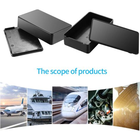 6 Pcs Junction Boxes, Plastic Electronic Enclosures Project Case ...