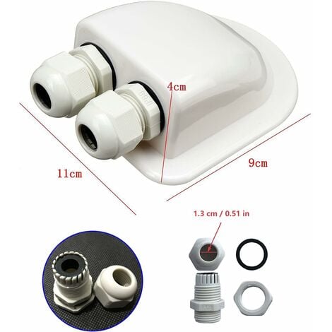 Roof Cable Entry, Double Cable Entry Gland Box, Solar Cable Entry Cable ...