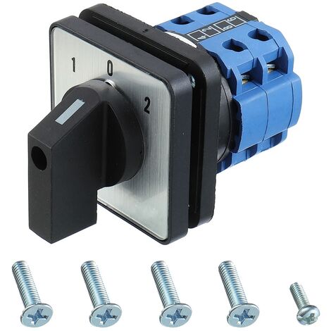 Transfer switch 20A/660V rotary cam control 8 terminals 3 positions ...