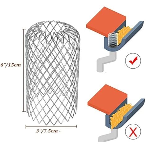 4 Pieces Gutter Screen Aluminum Gutter Filter, Gutter Guards ...