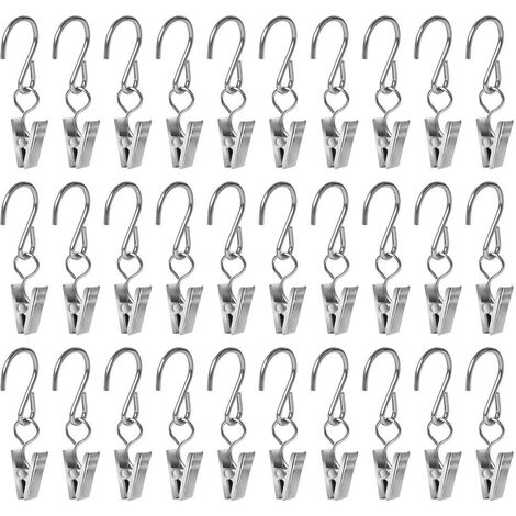 Gutter Hangers for Lights, Stainless Steel Party Light Hanger ...