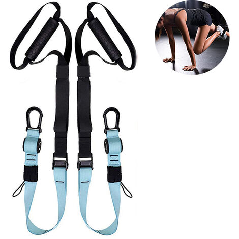 Resistance Straps Fitness Training Kit Trainer Strap Pro System with ...