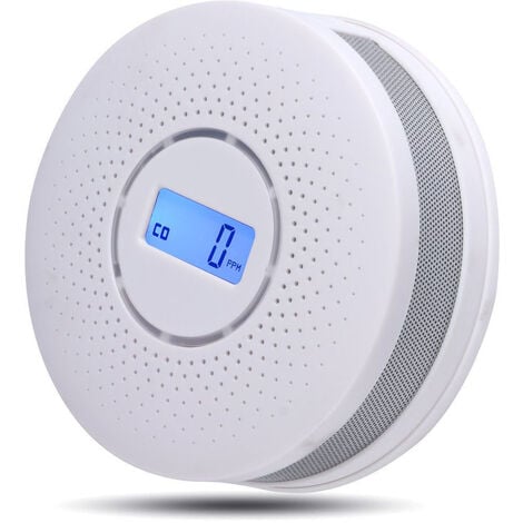 Carbon Monoxide Combination Smoke Detector, Portable Battery Operated ...
