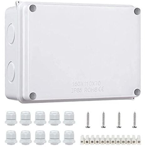 IP65 Waterproof Junction Box, Outdoor Electrical Fence Box, Electrical ...
