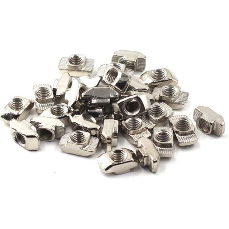 M3 T Nuts For 30 Series Aluminum Profile (50 pieces)