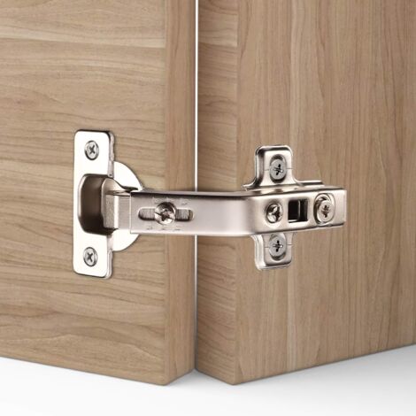 2 Pieces Cupboard Door Hinge, 135 Degree Curved Angle Cupboard Hinges ...