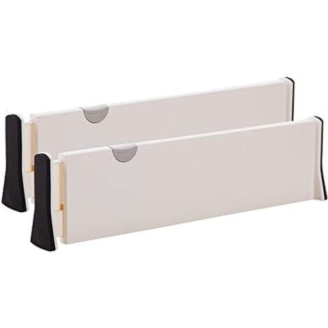 2 Pieces Drawer Dividers, Adjustable Drawer Dividers, Expandable Drawer ...