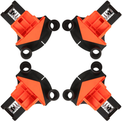Exact Angle Woodworking Clamp 60/90/120 Degree (4 Clamps)