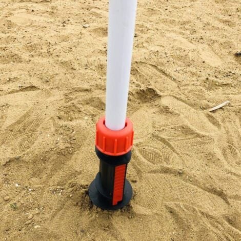 Beach Umbrella Anchor Sand Auger Holder Universal Sand Clamp Holder ...