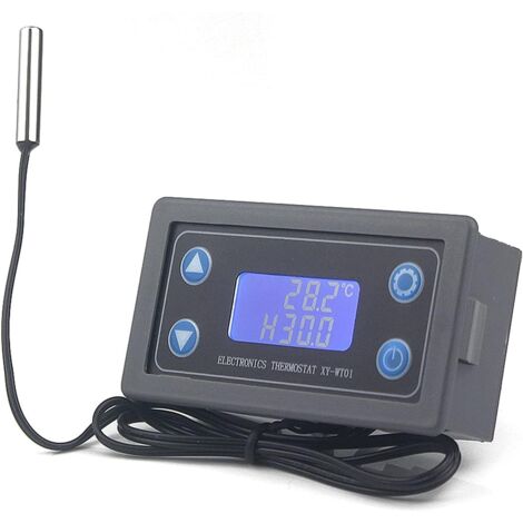 Digital Temperature Controller 12V 24V High Precision Temperature ...