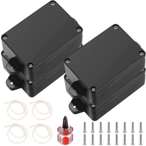 4 Pieces IP65 Outdoor Waterproof Junction Box, Plastic Electrical ...