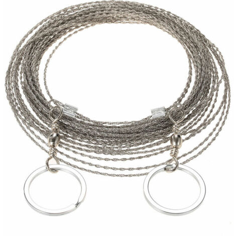 10 Meters Long Outdoor Wire Saw, Scroll Saw Survival Cable, Chainsaw Wire